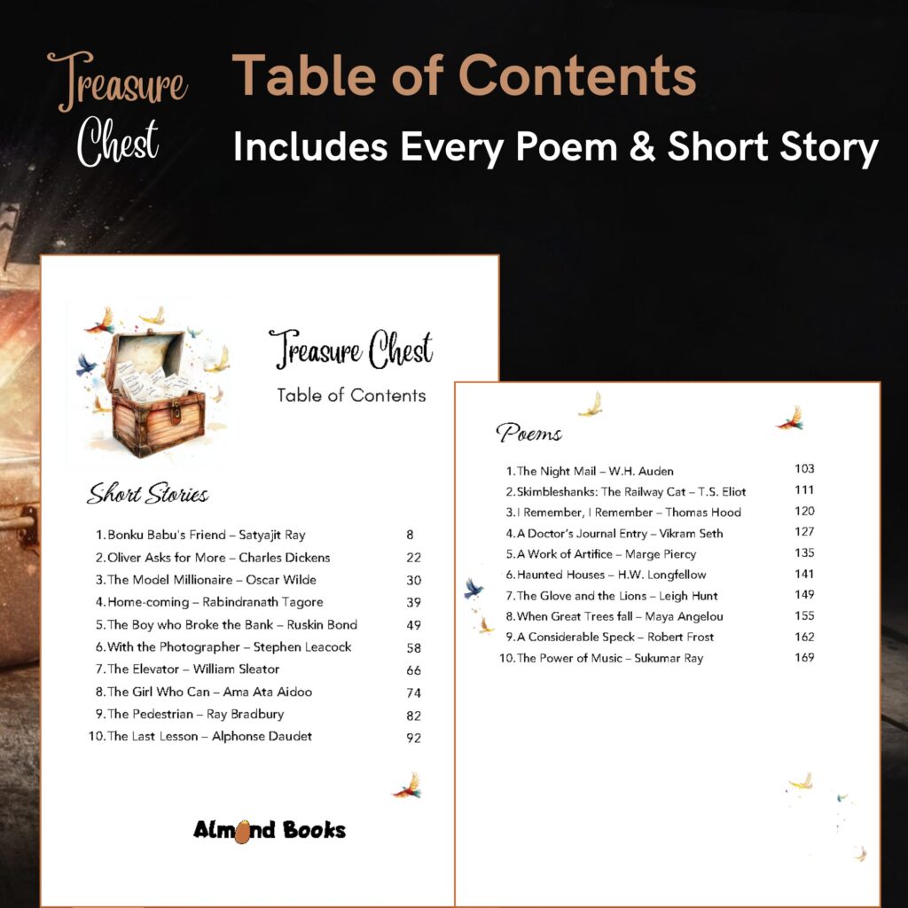 Almond Books Treasure Chest ICSE English Textbook for Class 9 & 10 ...